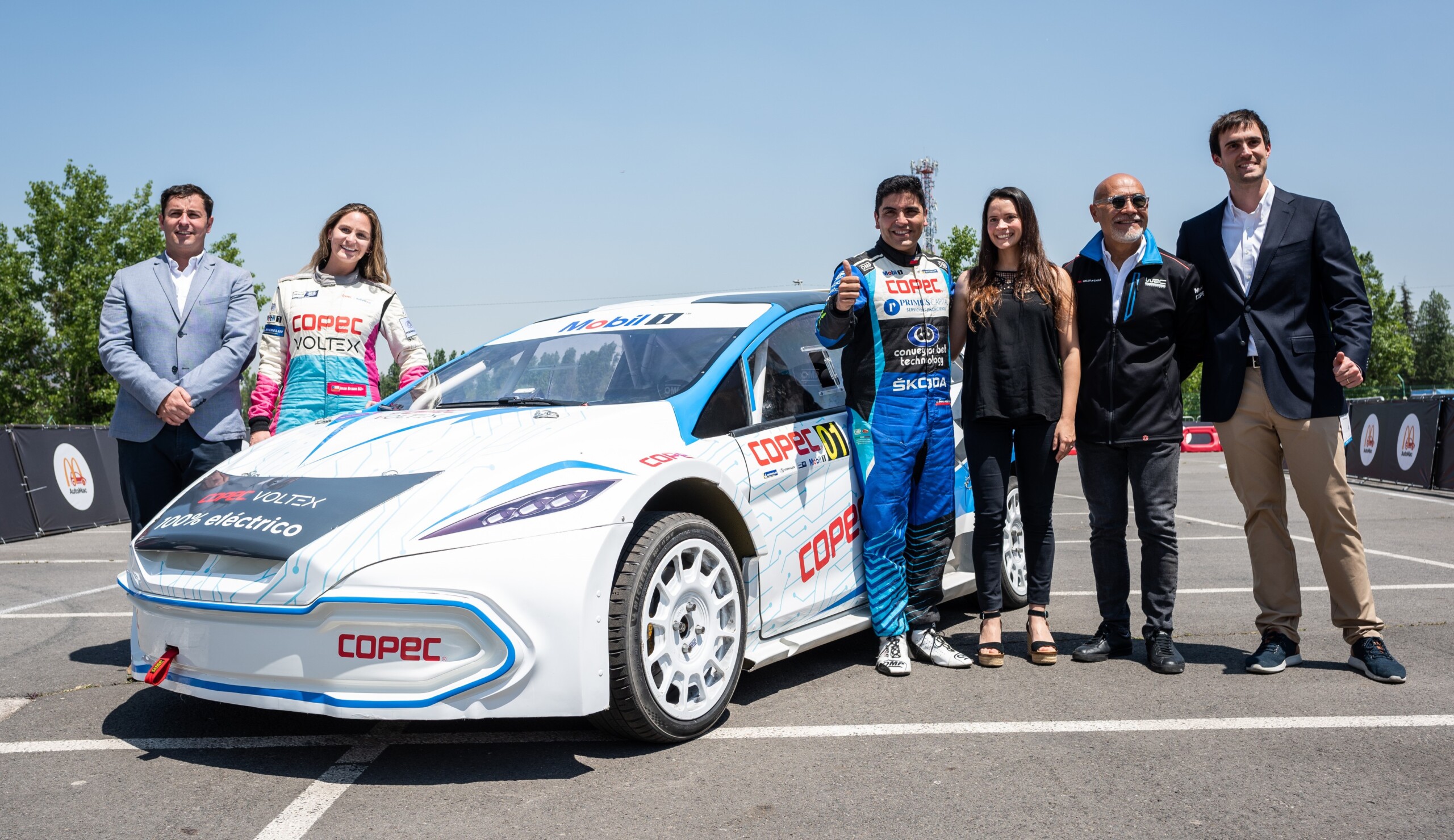EL PRIMER AUTO ELÉCTRICO DE RALLY YA ESTÁ EN CHILE – Copec I RallyMobil™