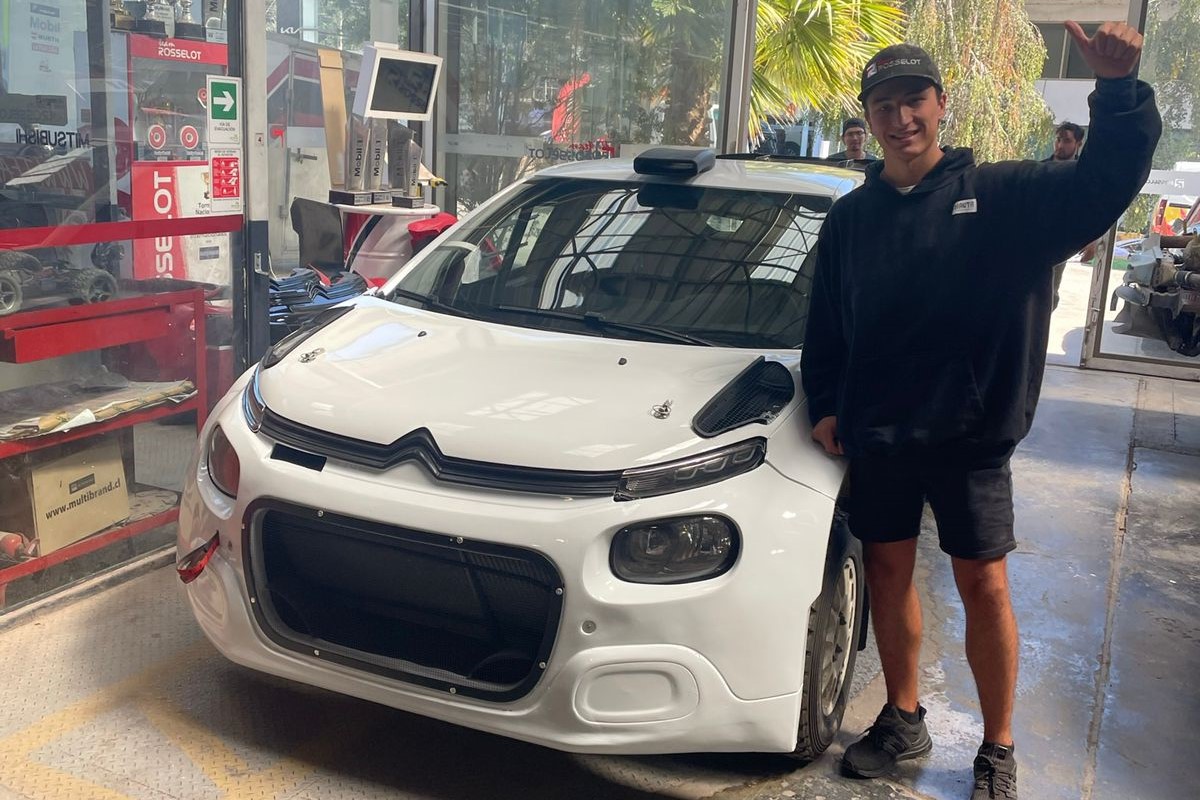 GERARDO ROSSELOT YA TIENE SU CITROËN C3 – Copec I RallyMobil™