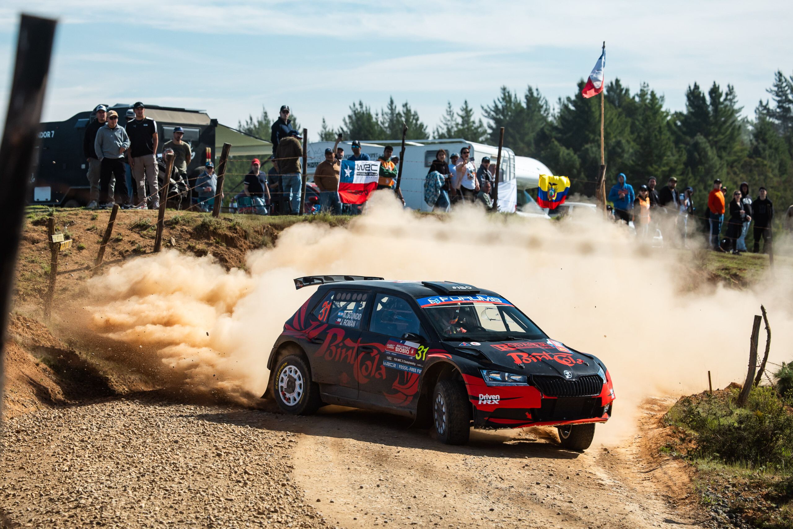MARTÍN SCUNCIO Y JAVIERA ROMÁN DIRÁN PRESENTE EN EL WRC RALLY CHILE ...